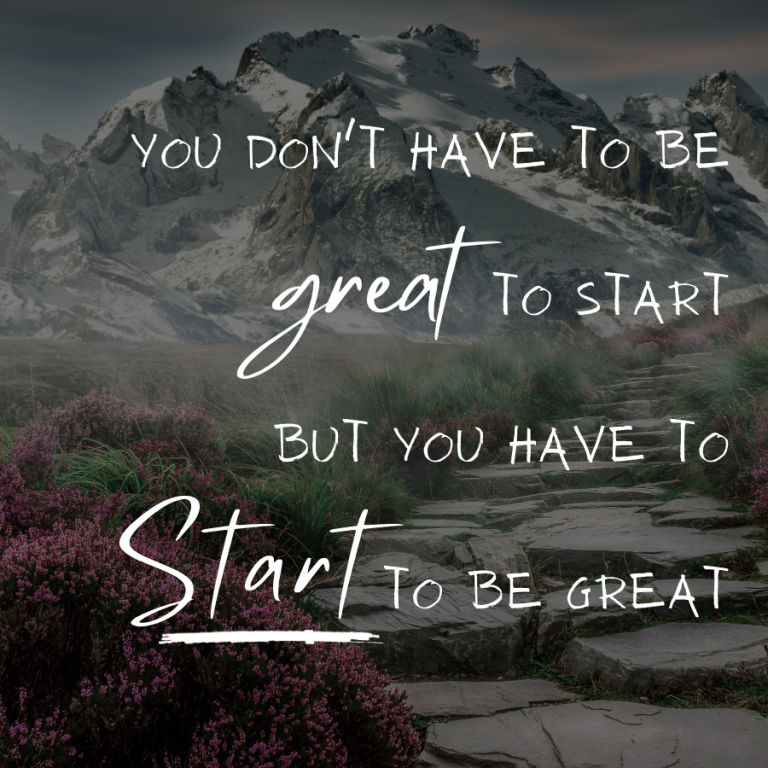 START SOMEWHERE QUOTE Bramble Avenue START SOMEWHERE QUOTE Bramble Avenue