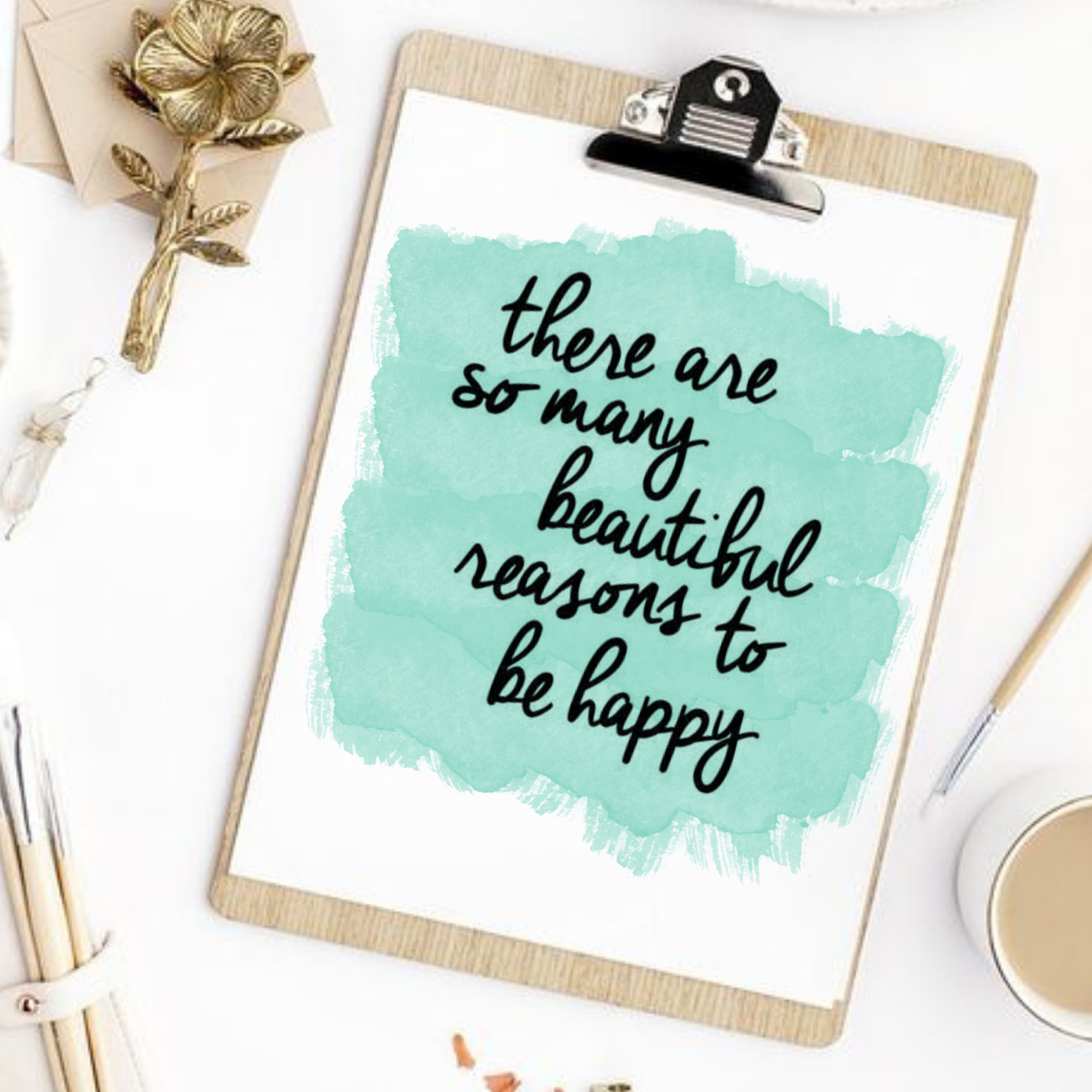 FREE PRINTABLE | REASONS TO BE HAPPY| BRAMBLE AVENUE