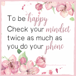 CHECK YOUR MINDSET QUOTE | FREE IMAGE | BRAMBLE AVENUE