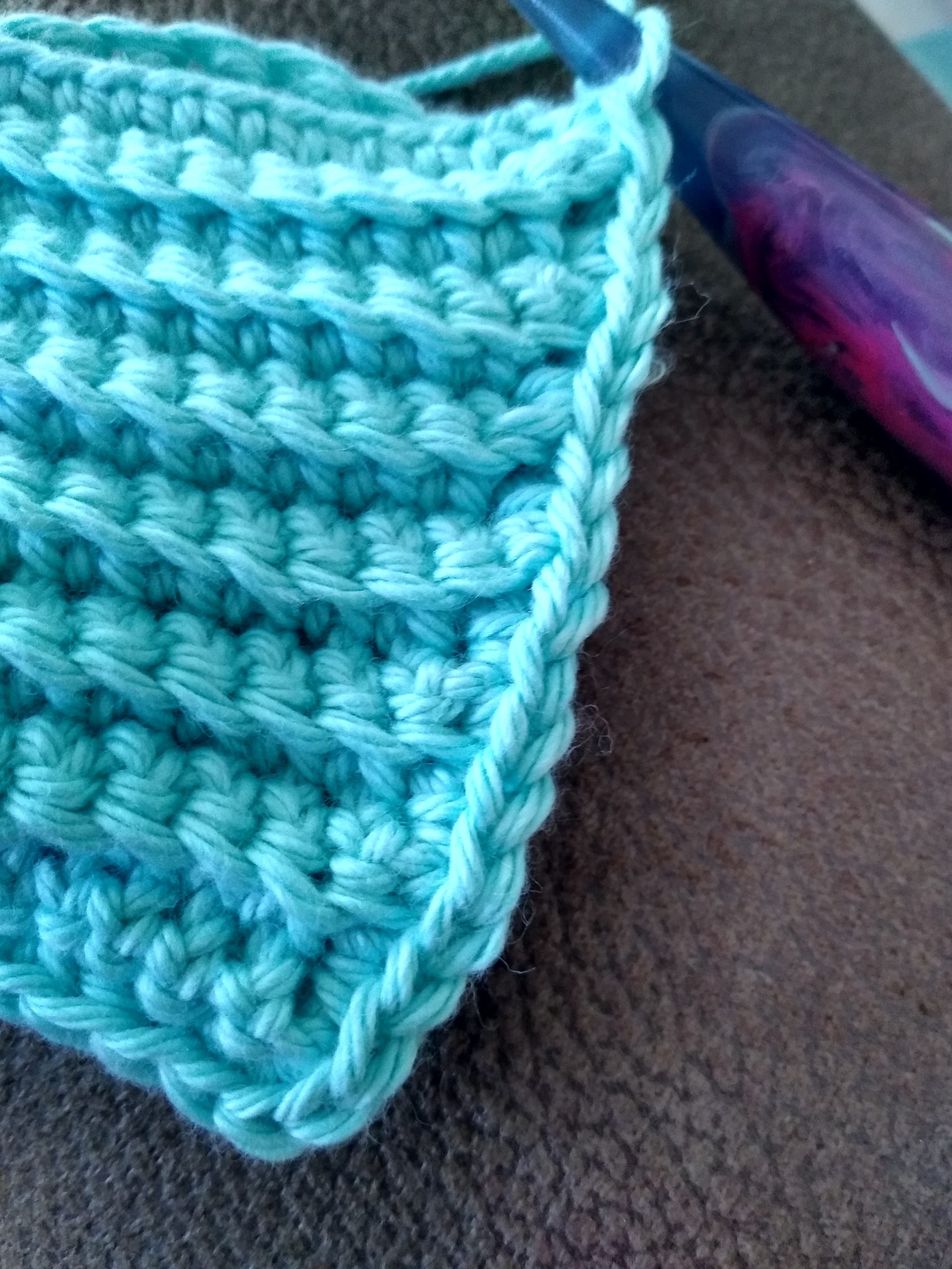 THICK N TEXTURED DISH SPONGE | FREE CROCHET PATTERN